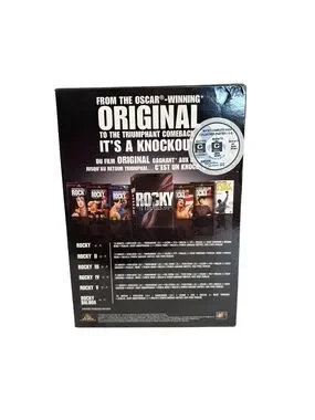 DVD | Media | Rocky Complete Saga Dvd Collection Box Set Sylvester ...